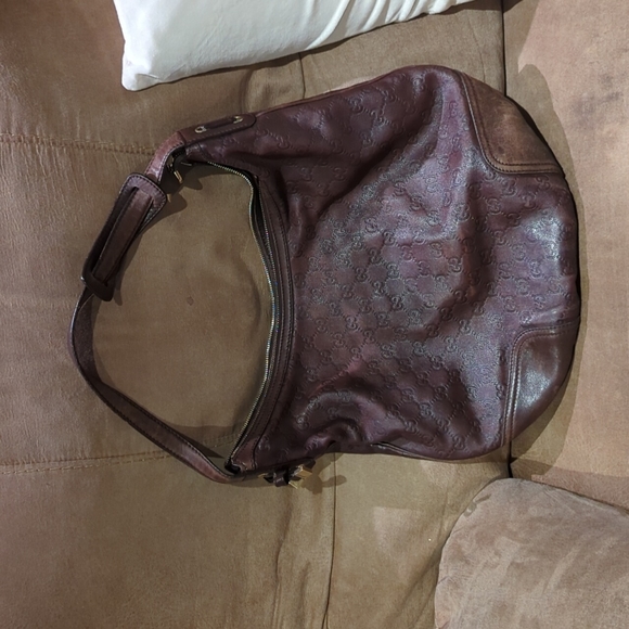 Gucci | Bags | Gucci Sima Line Hobo Bag 62882 | Poshmark